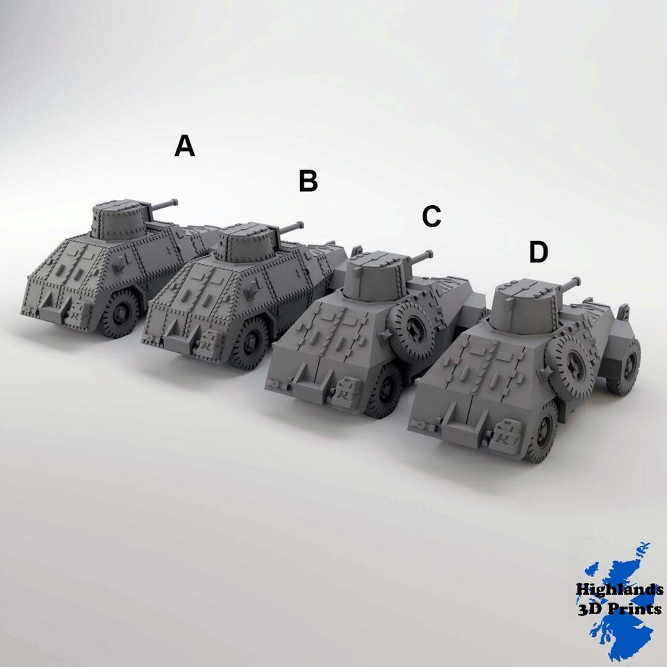 MH mk2 Vehicle WW2 Tabletop Gaming 3D Print | eBay UK