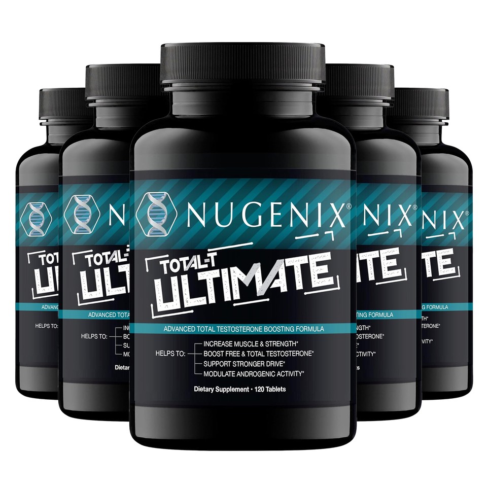 Nugenix Total-T Ultimate - Free & Total Testosterone Booster Supplement ...