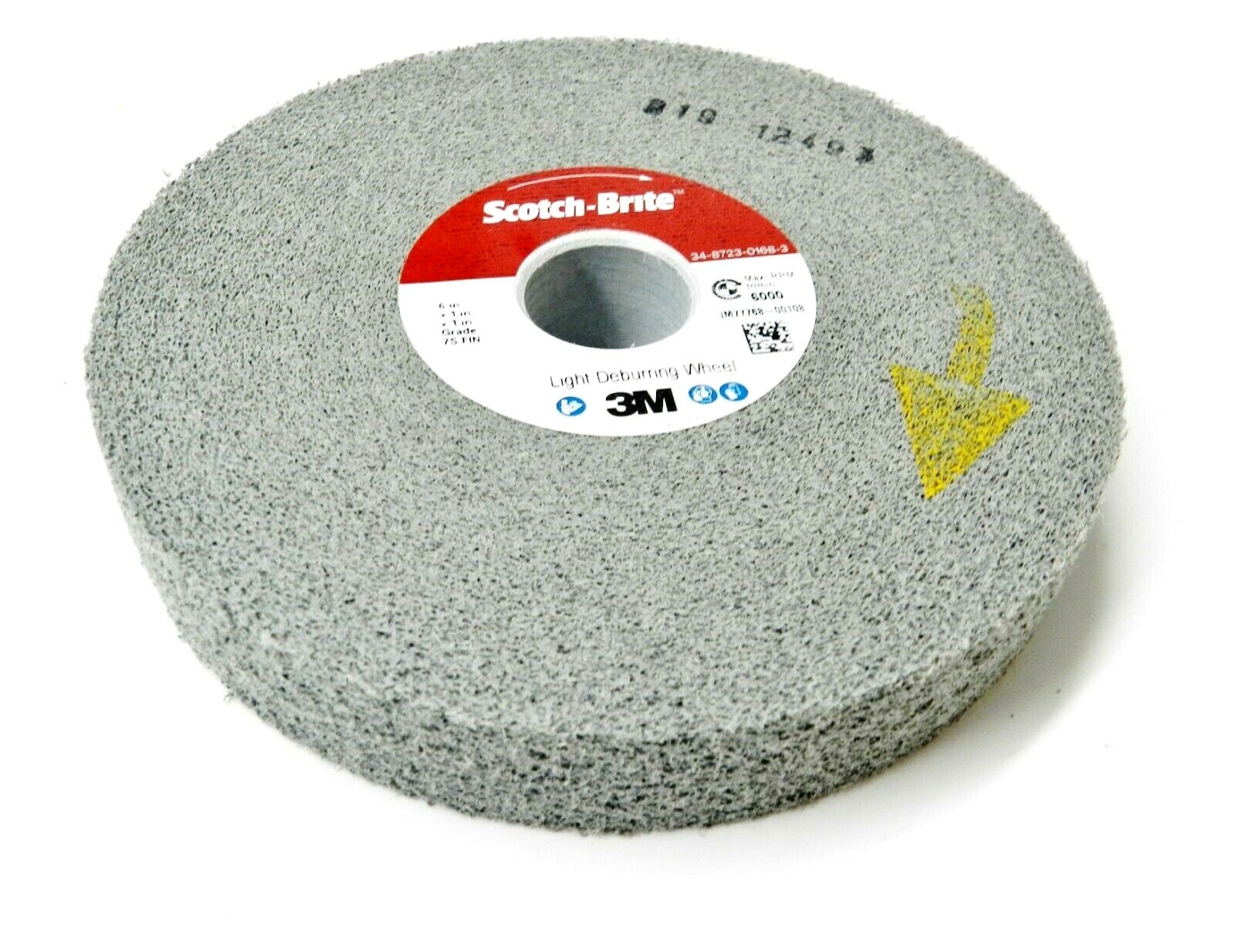 3M Deburring Wheel 7S Fin 6" x1x1 Light Fine Silicon Carbide LD-WL ...