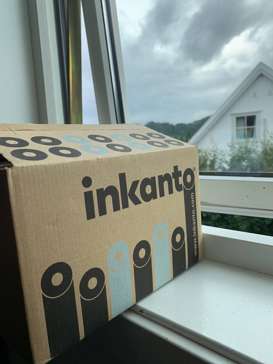 Inkanto Outside inking rolls - black AXR7+ 110mm x 300m | eBay