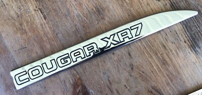 94 - 97 Mercury Cougar XR7 Rear Trunk Tail Light Chrome Emblem Trim ...