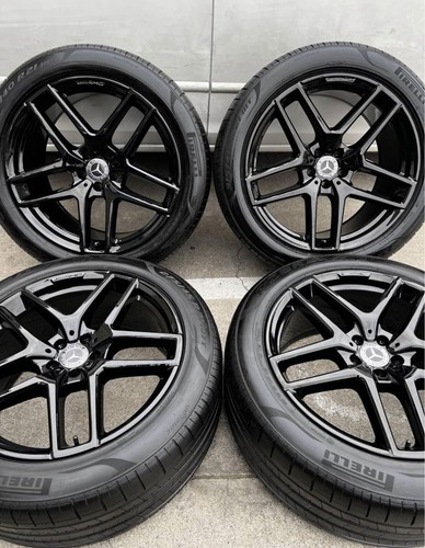 Mercedes Benz 21" AMG Rims GLE 43 GLE 53 Coupe & SUV Wheels Pirelli ...