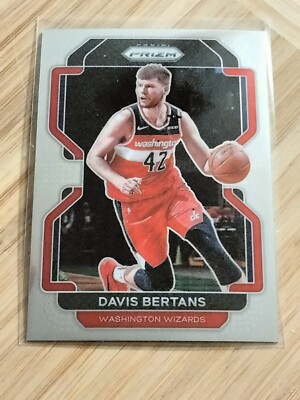 DAVIS BERTANS 2021-22 Panini PRIZM Chrome Base Card #23 Dallas ...