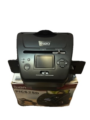 Ion Pics 2 SD Scanner Photo Slide and Film Scanner Complete Color ...