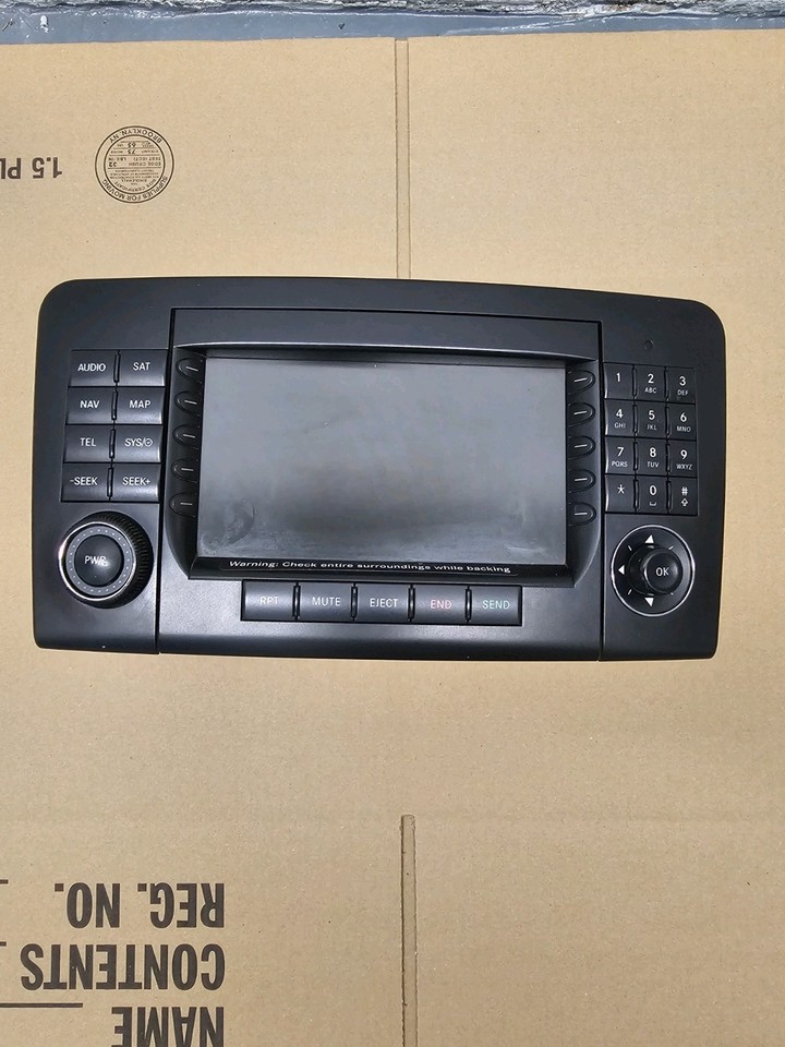 06-08 Mercedes W164 ML350 ML550 GL450 Head Unit Command Navigation ...