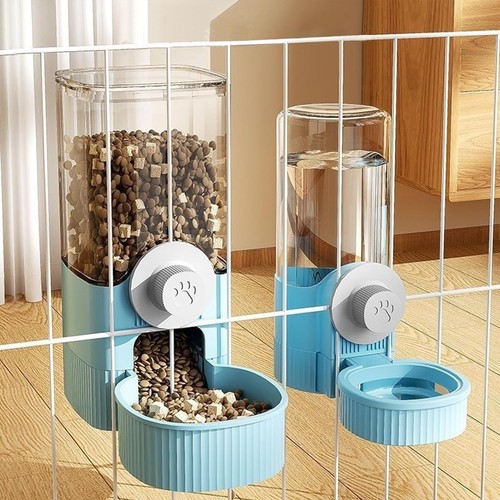 41Oz Automatic Rabbit Feeders For Cages Gravity Cat Food Dispenser ...