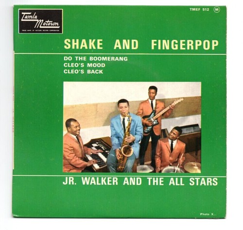 EP 45 TOURS JR WALKER AND THE ALL STARS SHAKE AND FINGERPOP 1965 FRANCE ...