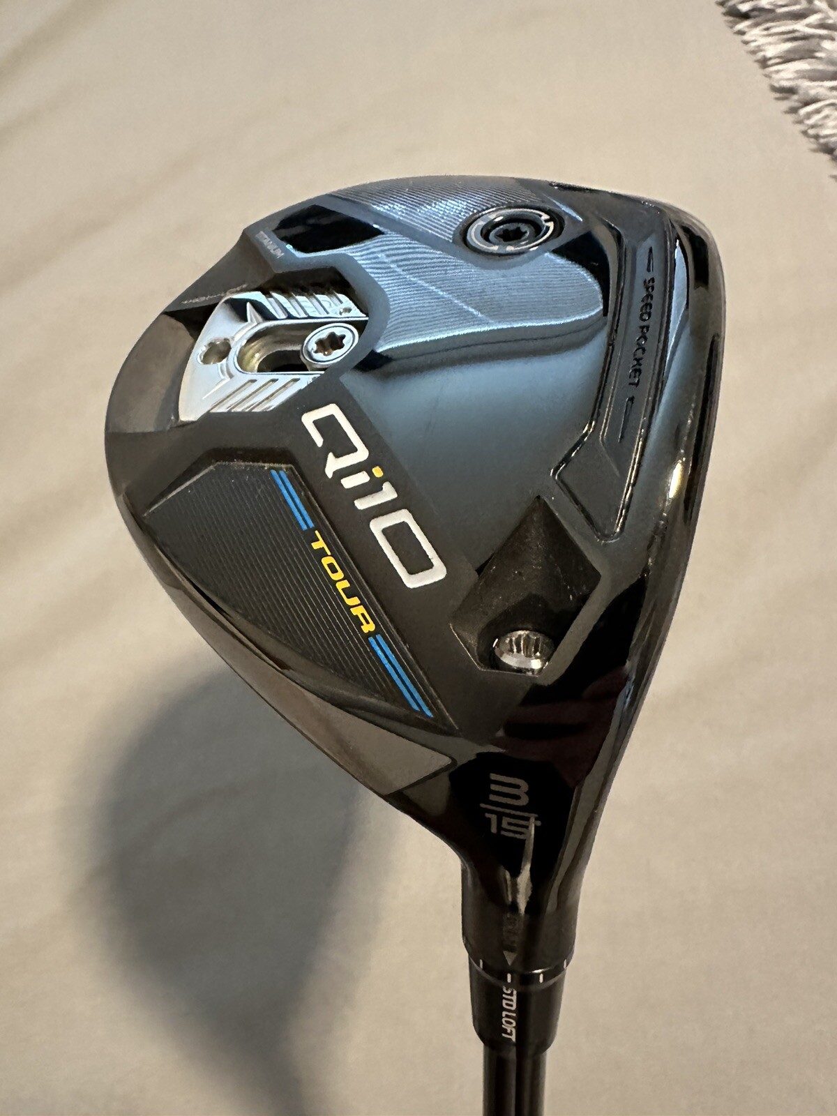 Taylormade Qi10 Tour 3 Wood 15 Fairway Hzrdus Black Tour 80g X Issue Not Stealth | eBay