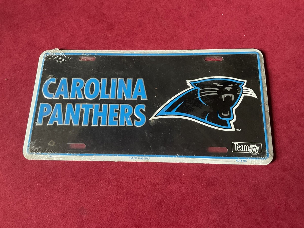 Carolina Panthers License Plate
