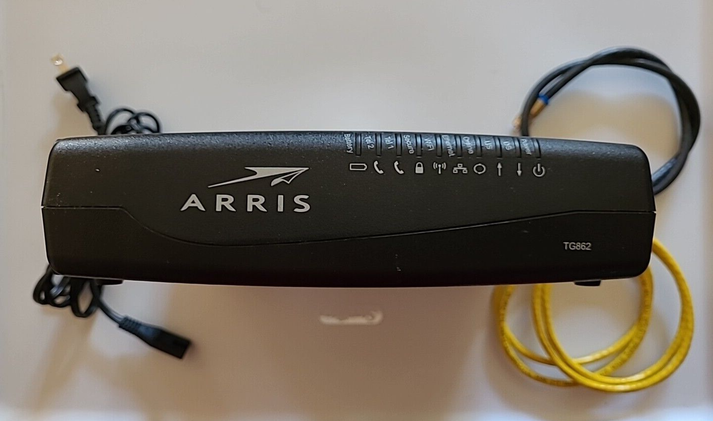 Arris TG862G Wireless DOCSIS 3.0 Cable Gateway 4-Port Router Modem w ...