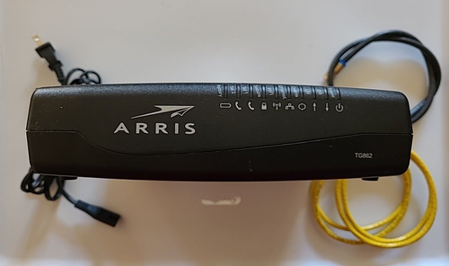 Arris TG862G Wireless DOCSIS 3.0 Cable Gateway 4-Port Router Modem w ...
