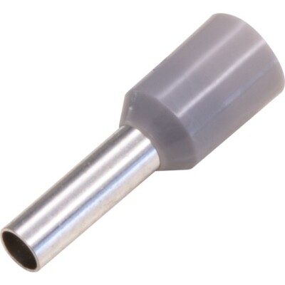 CABAC BLP250-100 Boot Lace Pin Grey 100Pk Wire Size 2.5Mm2 18Mm BOOT ...