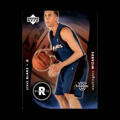 Steve Blake 2003-04 Upper Deck Standing O Rookie Washington Wizards ...