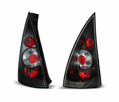 feux arrière pour CITROEN C3 2002 2003 2004 2005 hayon noir | eBay
