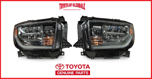 2018-2021 TOYOTA TUNDRA TRD SPORT LED FRNT HEADLIGHT SET 81150-0C210 ...
