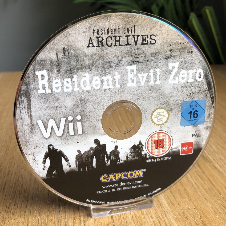 Resident Evil Archives: Resident Evil 0 Nintendo Wii Complete GREAT ...