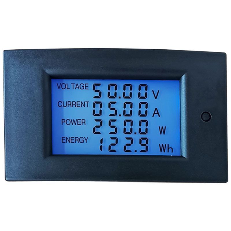 LCD Display Digital Current Voltage Meter Wattmeter Energy Meter ...