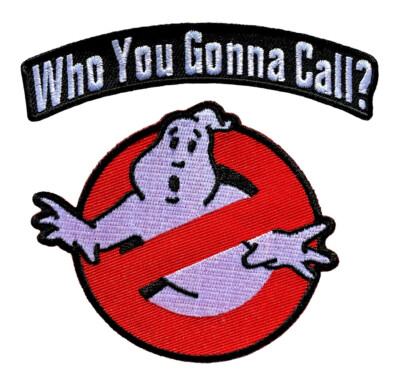 Ghostbusters Who You Gonna Call Tactical Patch (2pc Bundle Hook ...