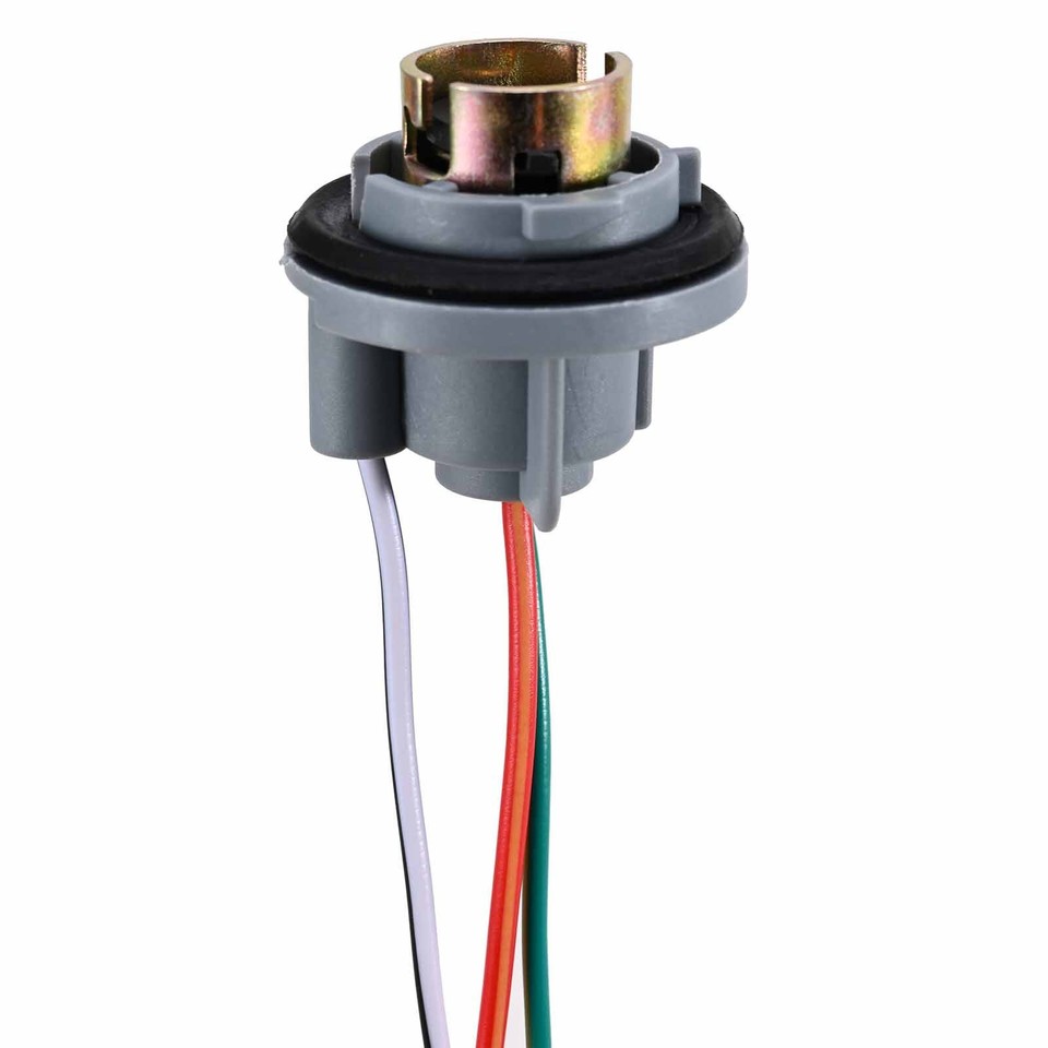 2PCS 1157 2357 LED Pig Tail Plug Stop Brake Turn Light Bulb Socket ...