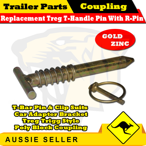 T-BAR PIN & CLIP SUIT CAR ADAPTER BRACKET TREG TRIGG STYLE POLY BLOCK ...