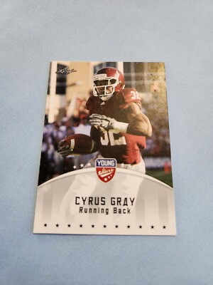 CYRUS GRAY 2012 LEAF #24 YOUNG STARS TEXAS A+M RB | eBay