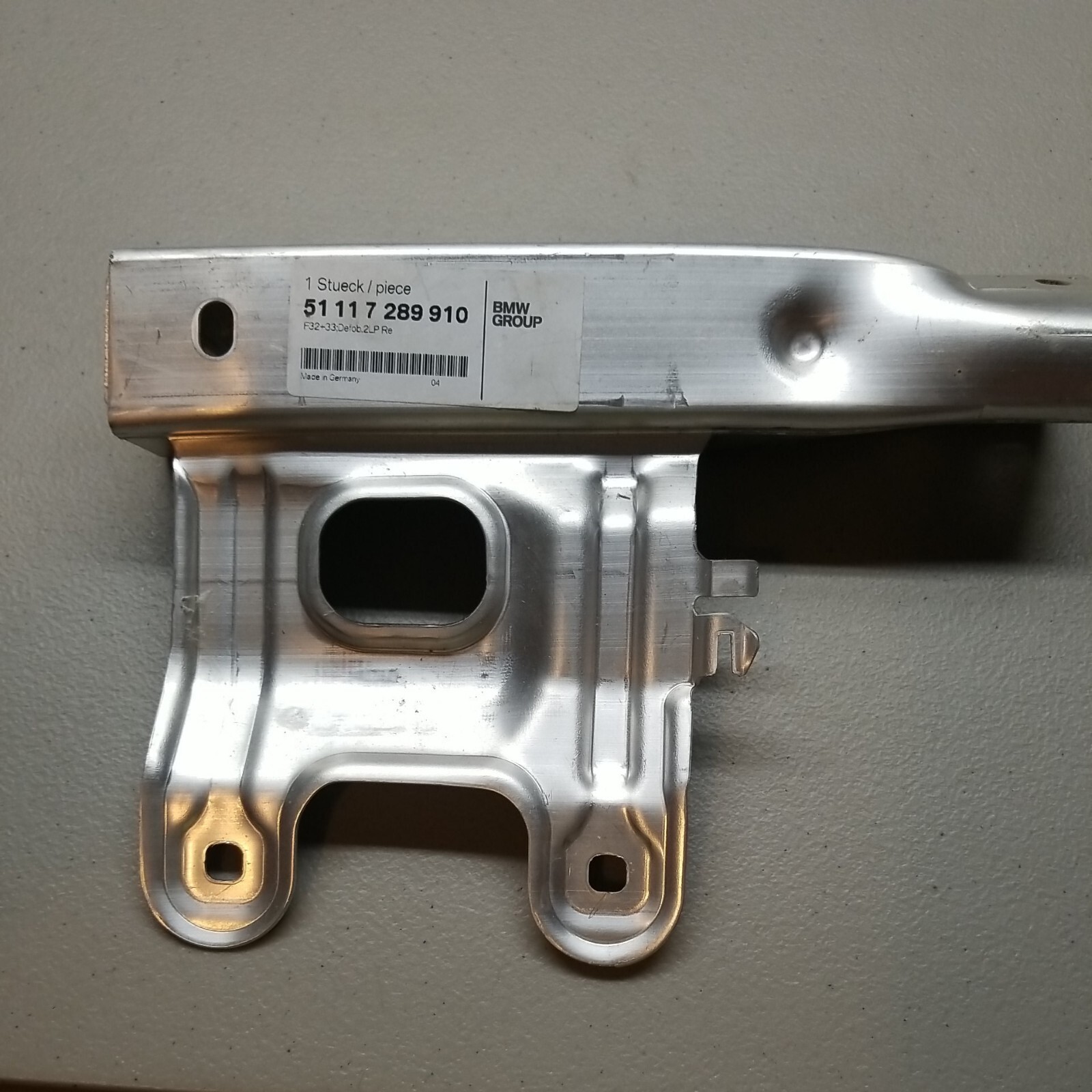 Bumper Impact Bar Bracket Genuine For BMW 51117289910 | eBay