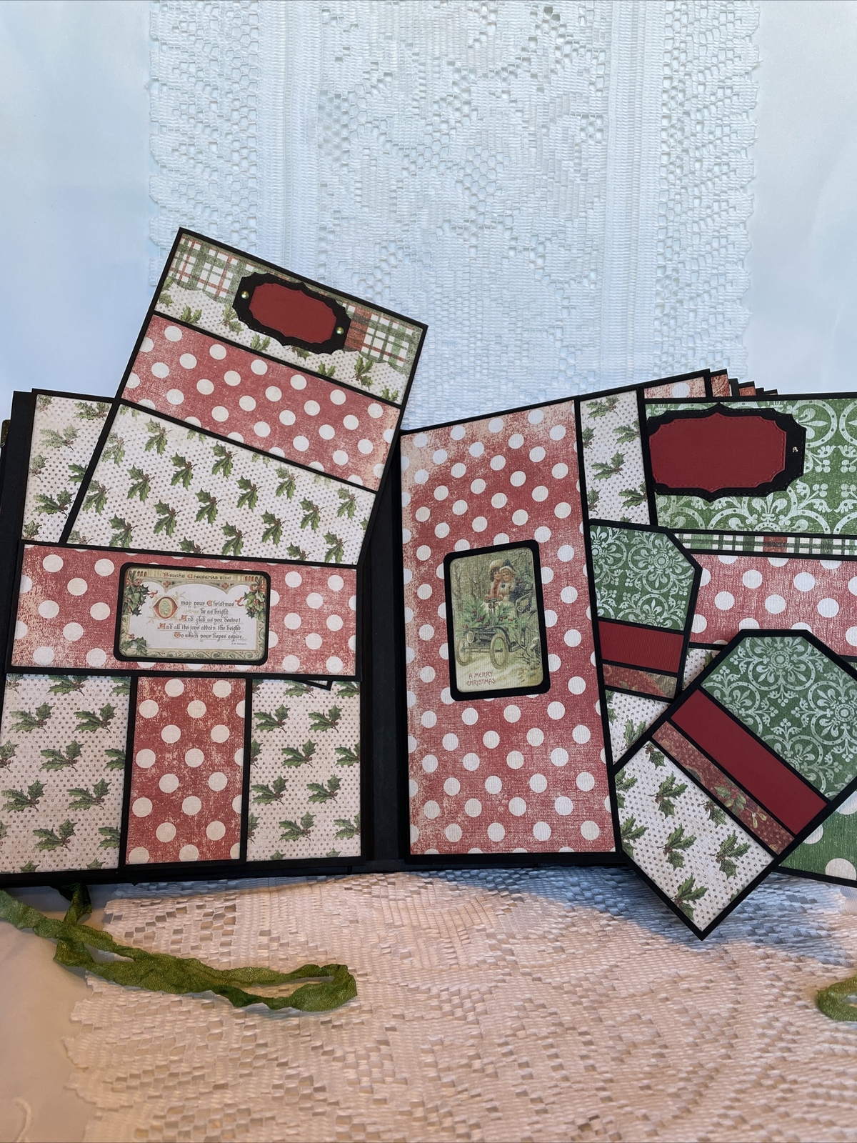 “Old World Winter” Scrapbook Mini Album | eBay