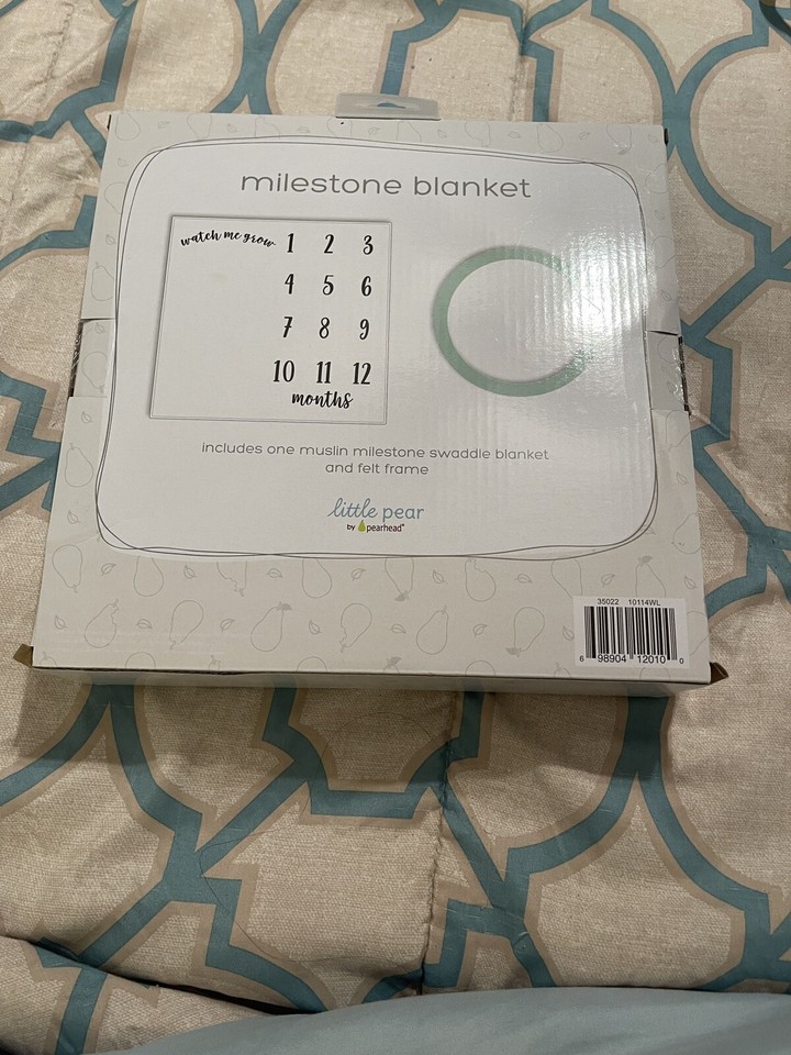 Milestone Blanket By Pearhead 698904120100| eBay