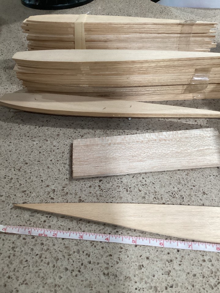 Large Lot of Balsawood Wing Ribs for RC Planes/Model Kits NOS | eBay