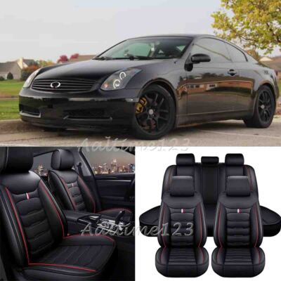 For Infiniti fx35 fx45 m35 g35 ex35 g37 Seat Cover 2/5-Seats Full Set ...
