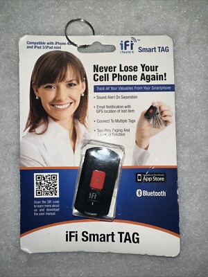I Found It iFi Smart Tag. Sound Alert. 2 Way Paging. GPS Location Key ...
