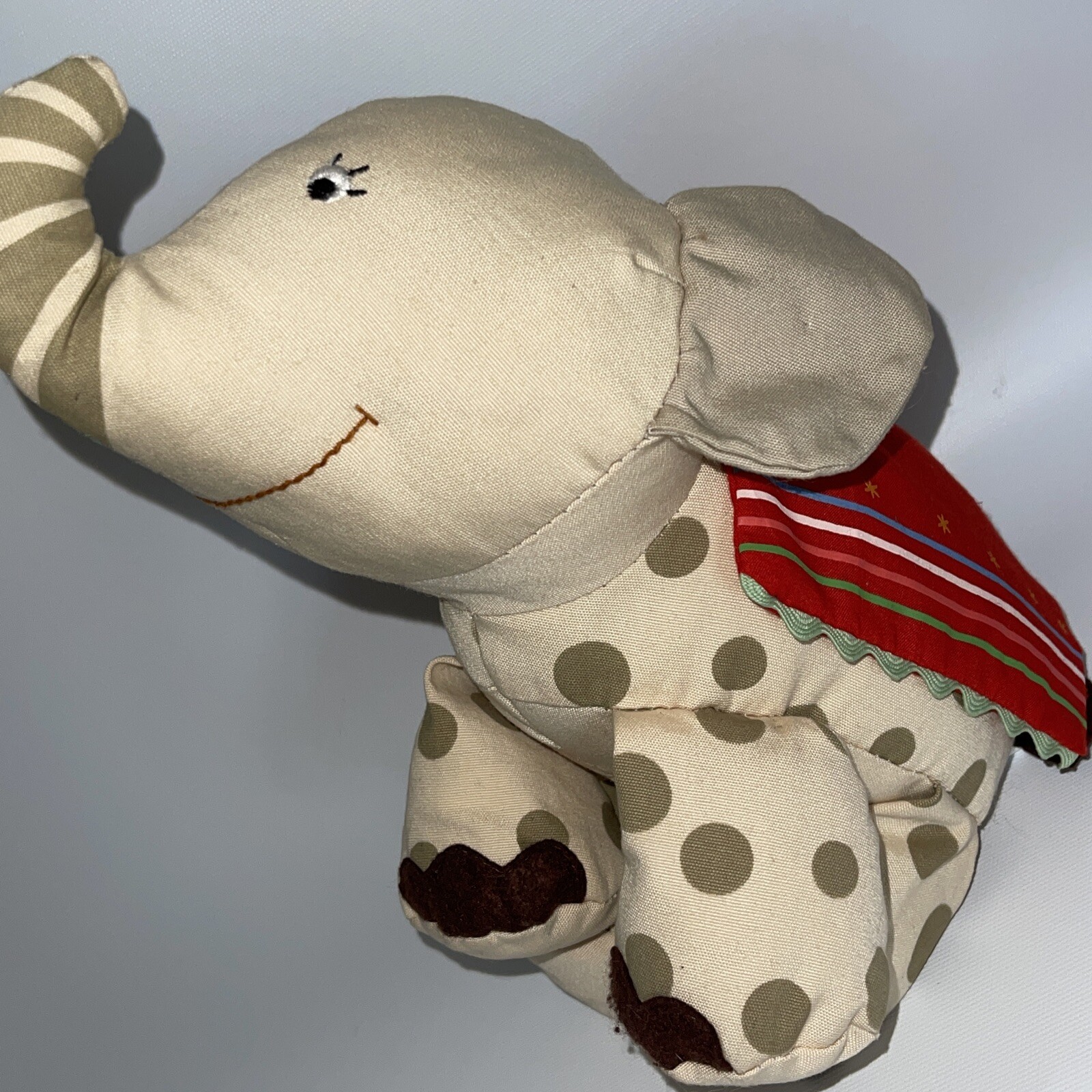 World Market Plush Elephant w/Whimpsical Flair & Lots of Cuteness ...