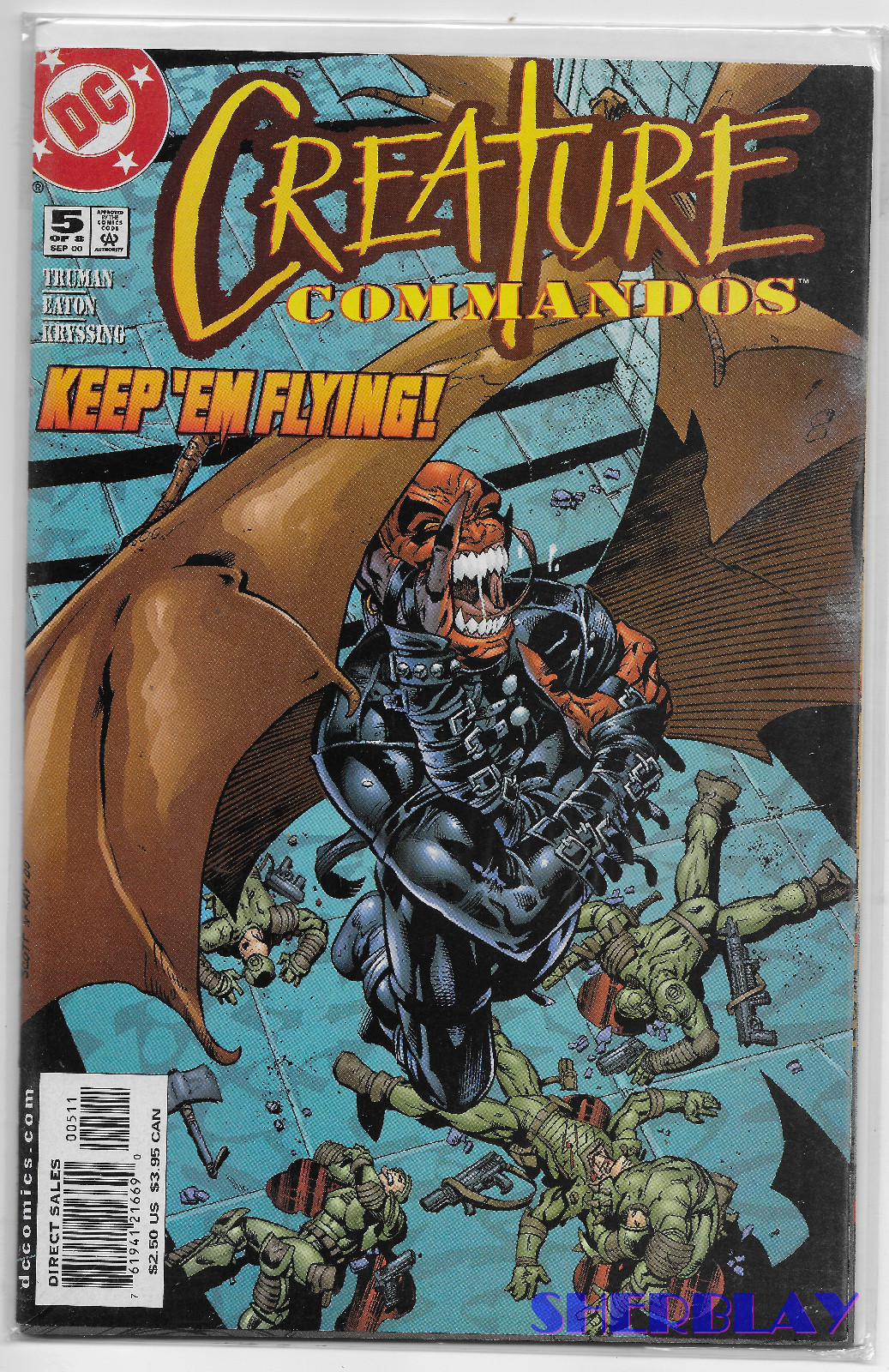 CREATURE COMMANDOS Comic Book DC Comics Sept 2000 5of8 | eBay