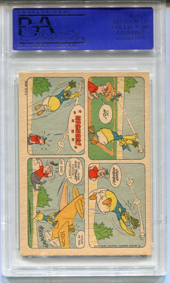 1960 Casper The Ghost #47 Duh! Nuts - To Everyone! Trading Card PSA 6 ...