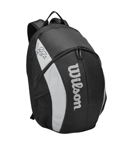 Wilson RF Team Backpack Roger Federer Tennis Bag Black | eBay