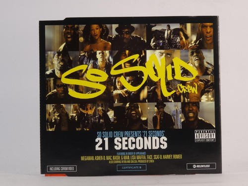 SO SOLID CREW 21 SECONDS (J39) 3 Track CD Single Picture Sleeve ...
