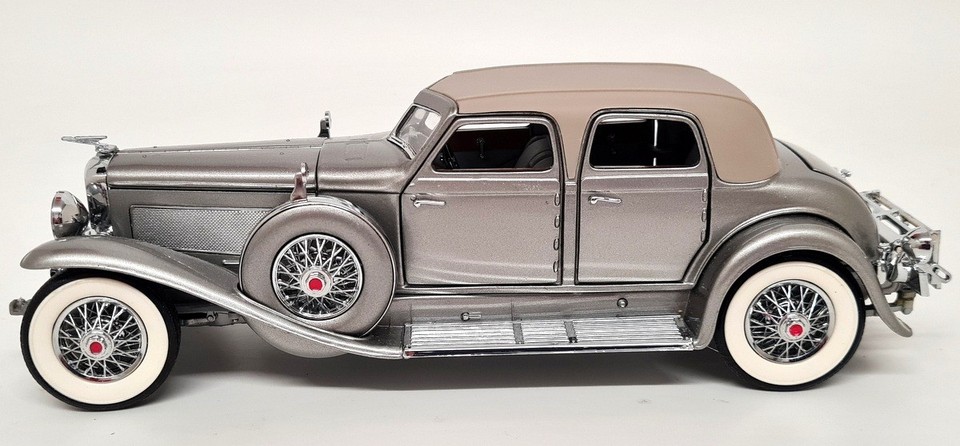 Franklin 1/24 - Duesenberg SJ Twenty Grand Silver 1935 Diecast Model ...