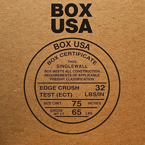 Small Shipping Boxes , 50-Pack | Foldable Corrugated Cardboard Crush ...
