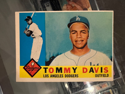1960 TOPPS #509 TOMMY DAVIS LOS ANGELES DODGERS BASEBALL CARD EX/MT | eBay