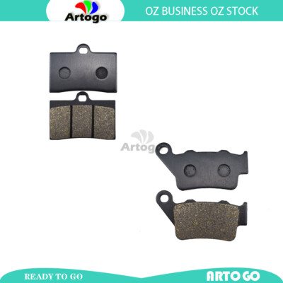Front+Rear Brake Pads For KTM LC4-E 640 Supermoto Central Single Pin ...
