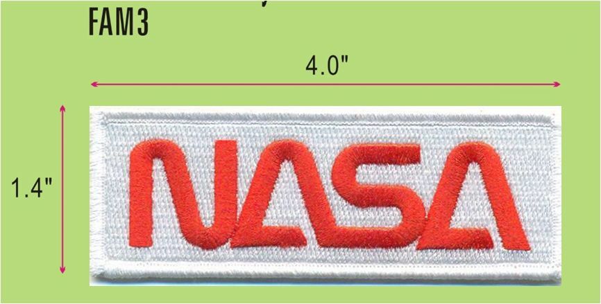 "FOR ALL MANKIND" TV SHOW NASA WORM PATCH - FAM3 | eBay