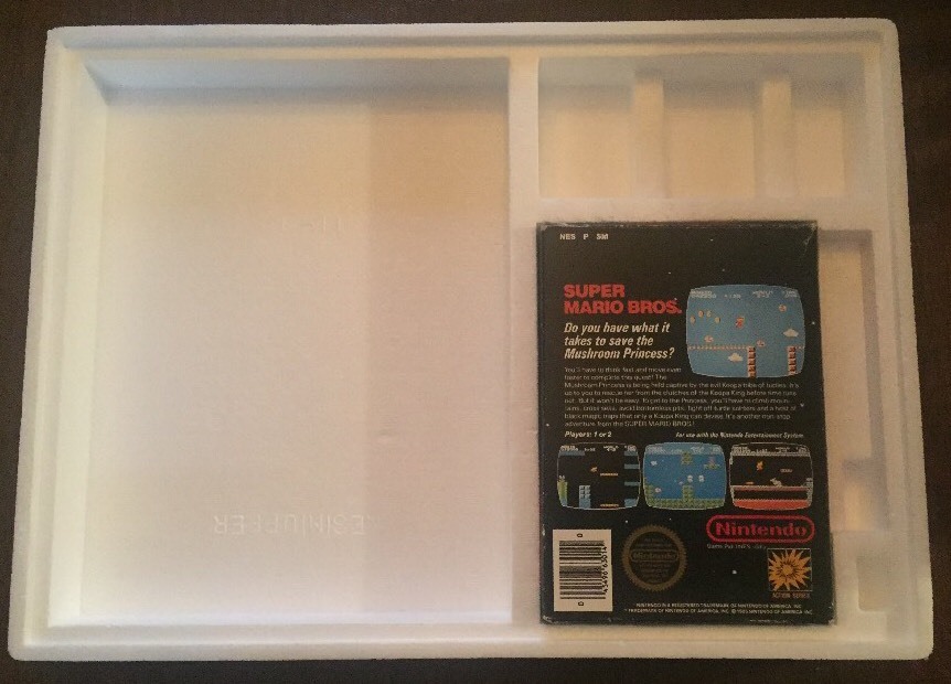 Nintendo Super Mario Bros. Game | Vintage 1986 | Nintendo NES ...