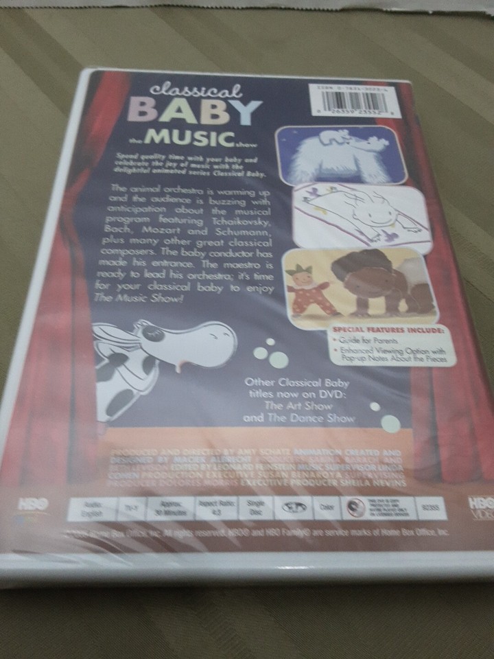 HBO Presents Classical Baby The Music Show (2005, DVD) New &Sealed ...