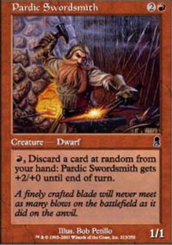 Pardic Swordsmith NM, English MTG Odyssey | eBay
