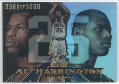 AL HARRINGTON - 1998-99 Flair Showcase Row 1 #53 RC Rookie /3000 | eBay