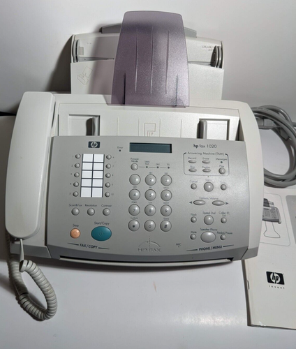 HP FAX 1020 Series All In One Compact Machine With Integrated Phone | eBay