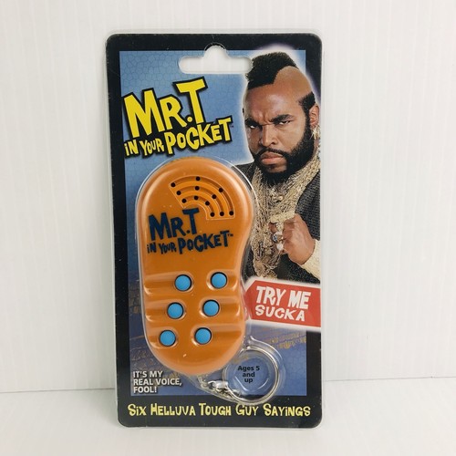 Mr T in Your Pocket Talking Keychain 6 Different Phrases for sale ...