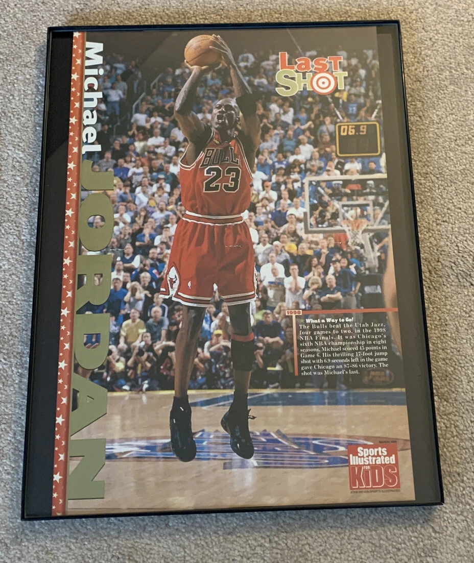 Michael Jordan Poster Last Shot