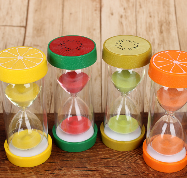 Fruit hourglass 30-minute timer safety anti drop hourglass timer ...