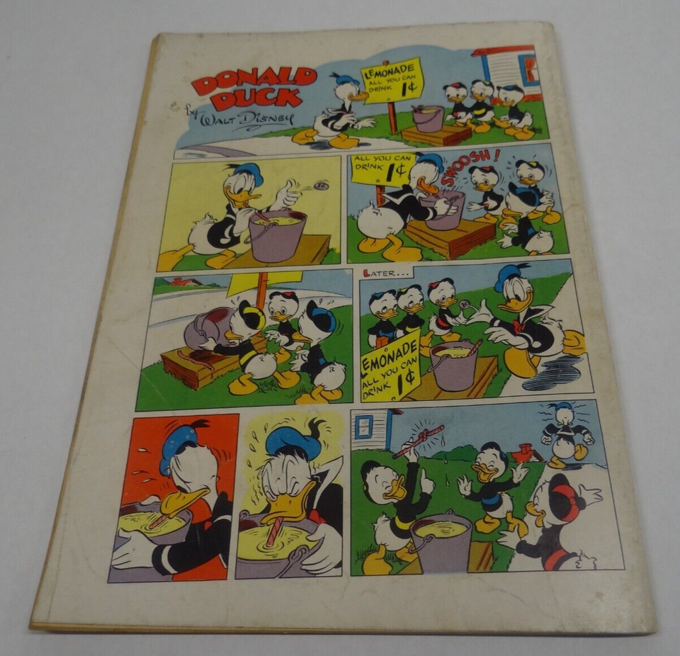Four Color #282 VG Donald Duck and The Pixilated Parrot 1950 Disney ...